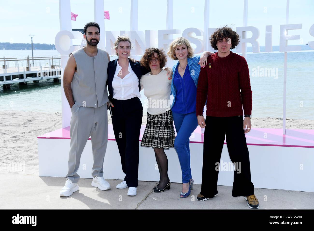 Cannes, France. 06th Apr, 2024. Cannes - 7th Canneseries International ...