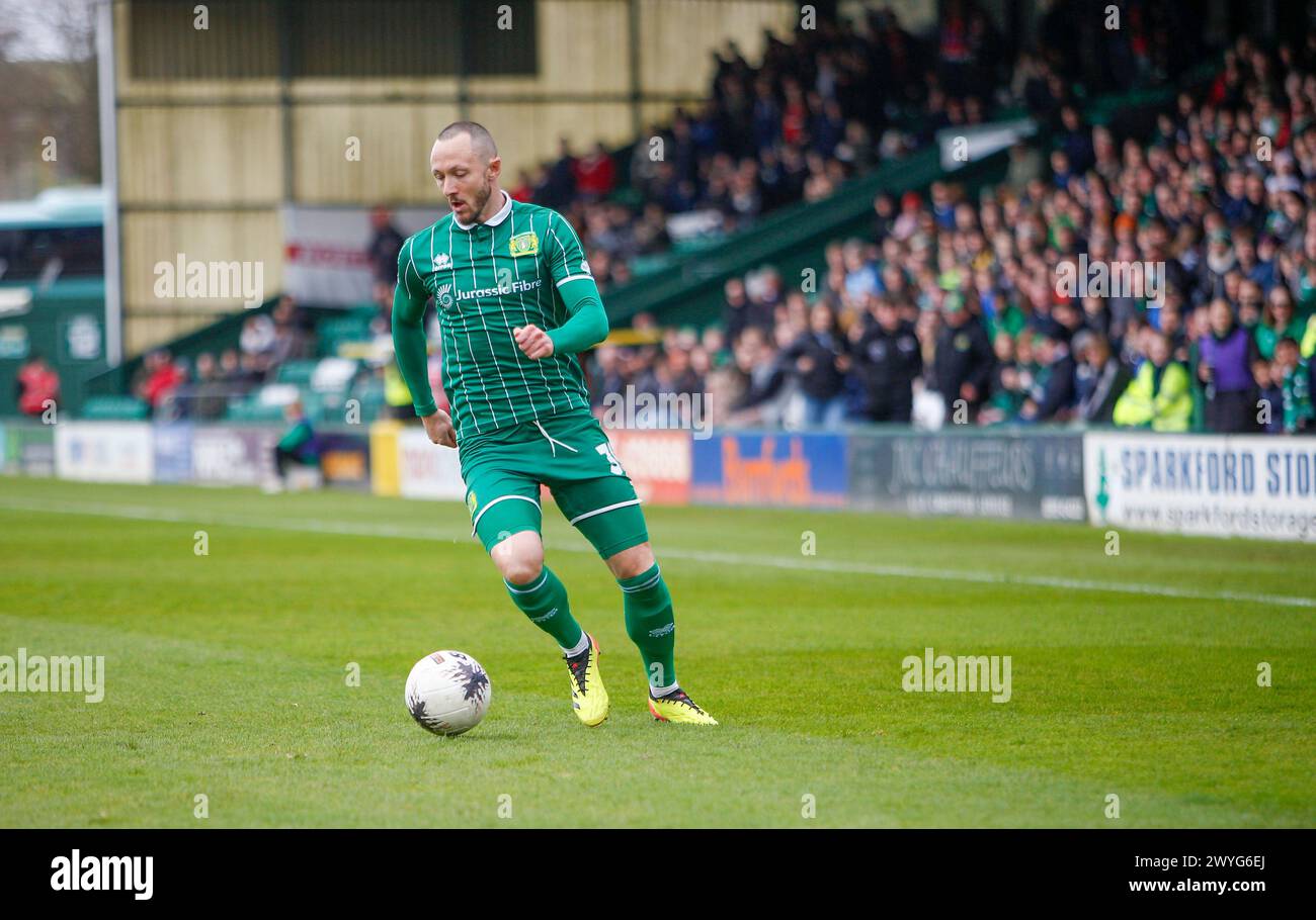 Rhys Murphy of Yeovil Town during the National League South match at ...