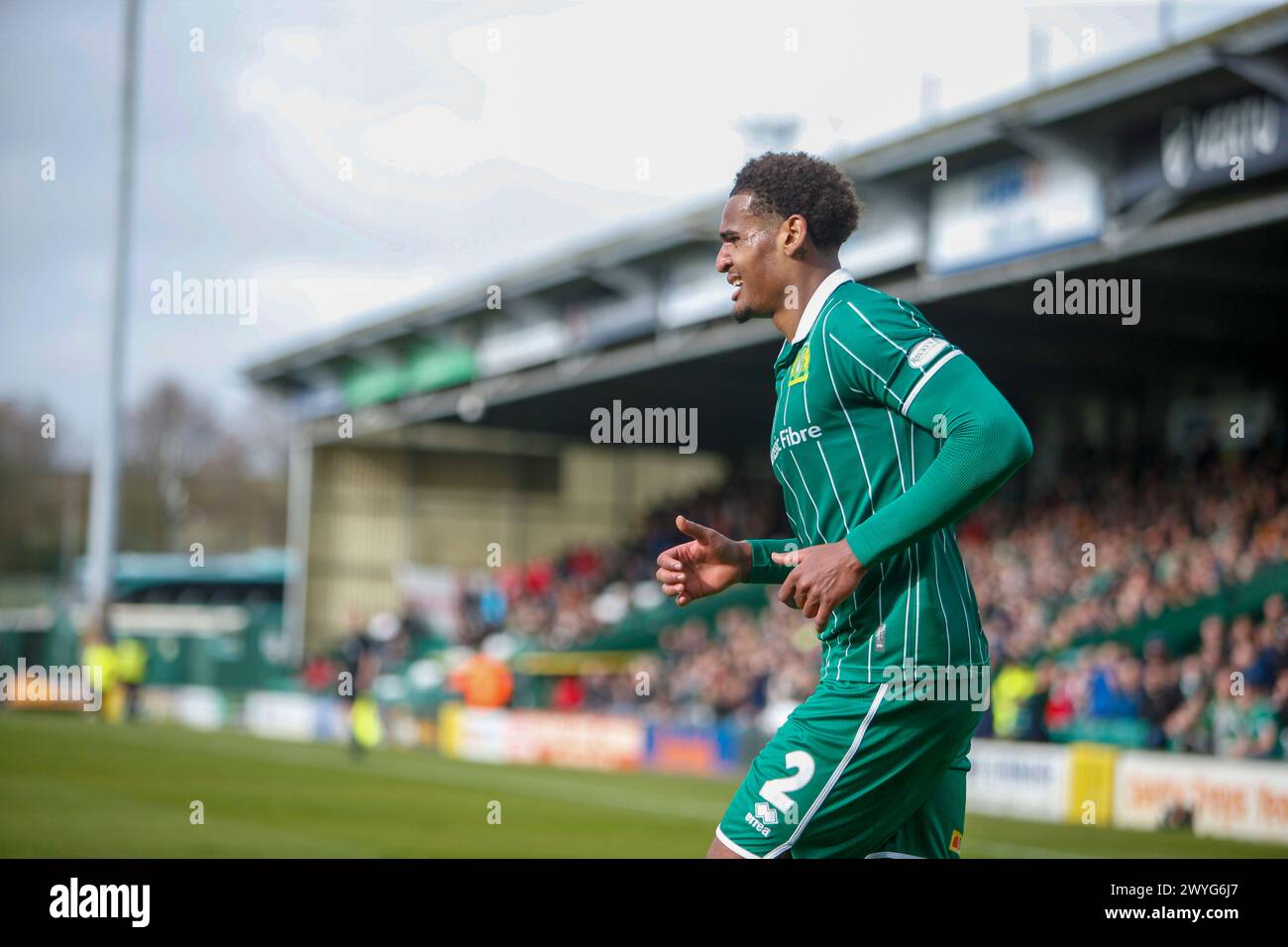 Morgan Williams of Yeovil Town during the National League South match ...