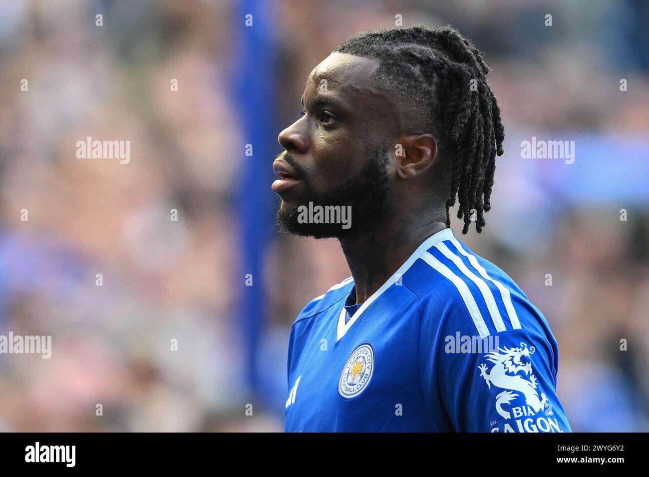Stephy Mavididi of Leicester City during the Sky Bet Championship match ...