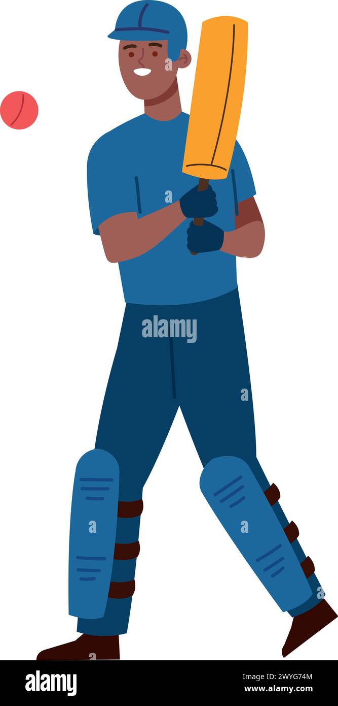 Cricket bowler action Cut Out Stock Images & Pictures - Alamy