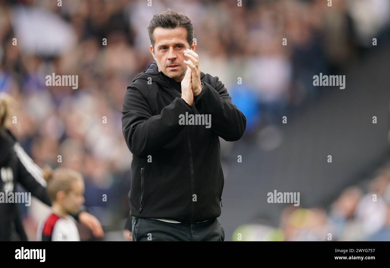 LONDON, ENGLAND - APRIL 6: Marco Silva, Manager of Fulham during the ...