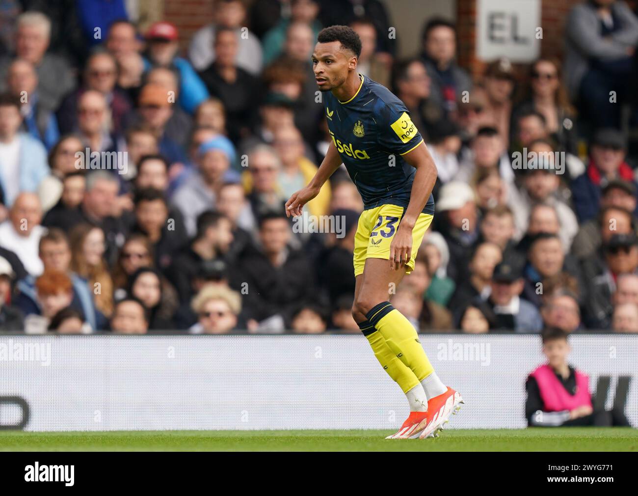 LONDON, ENGLAND - APRIL 6: Jacob Murphy of Newcastle United during the ...