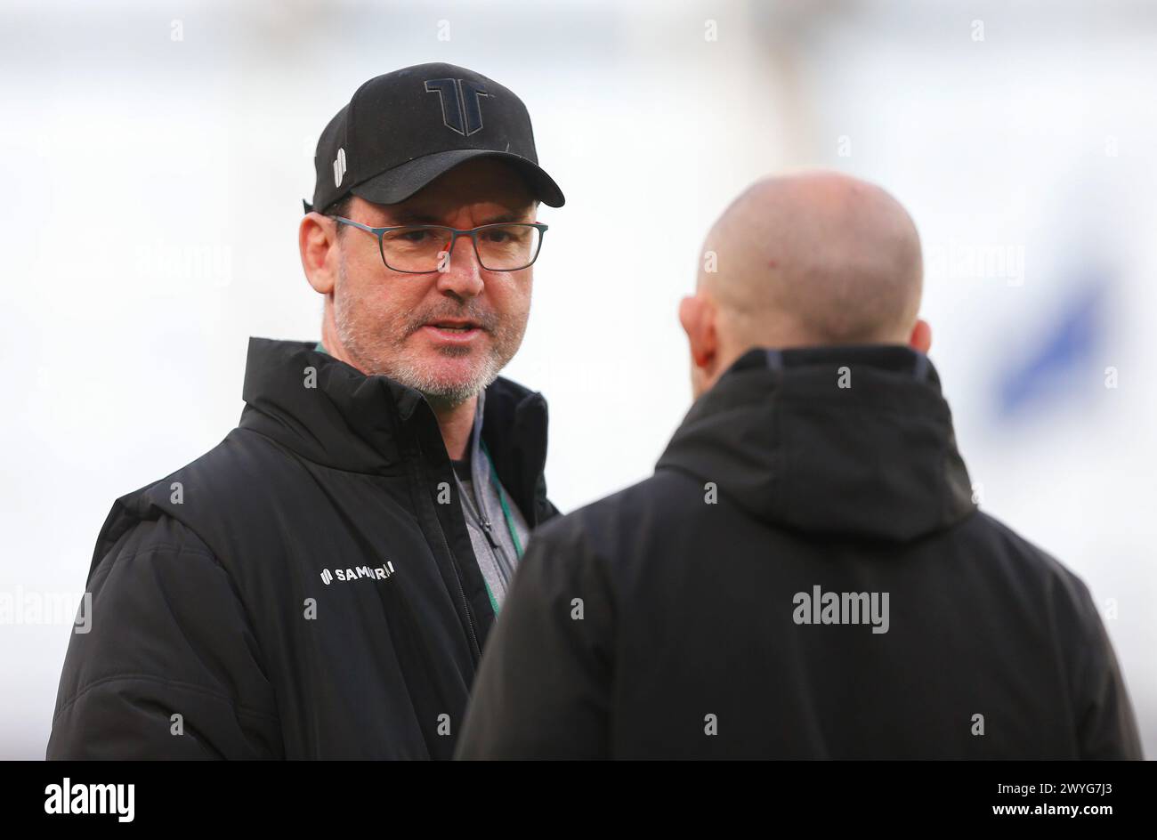 Aviva Stadium, Dublin, Ireland. 6th Apr, 2024. Investec Champions Cup Rugby, Leinster versus ...