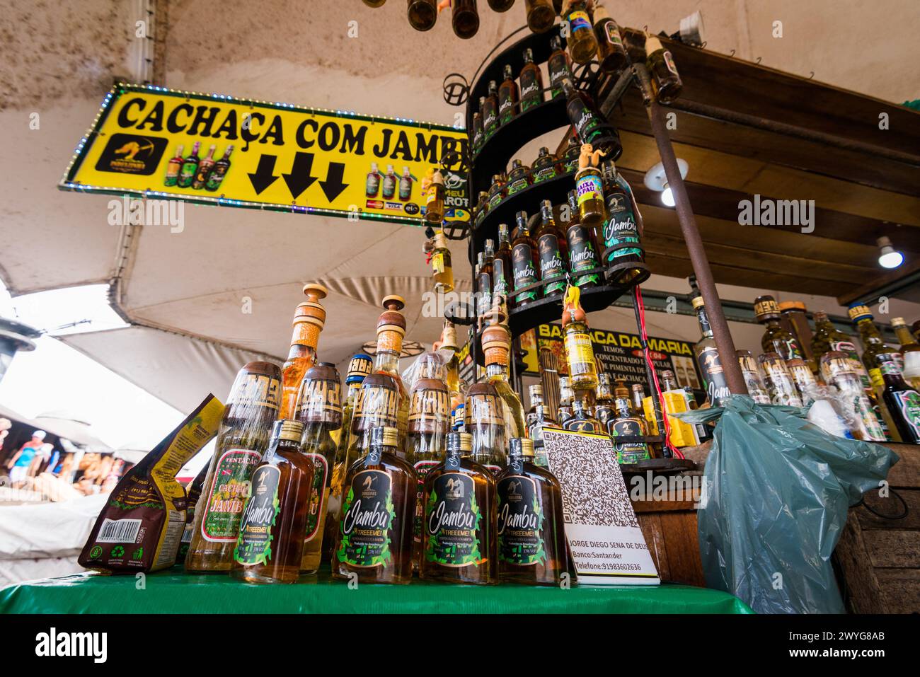 Belem, Brazil - December 26, 2023: Variety of alcohol beverages for ...