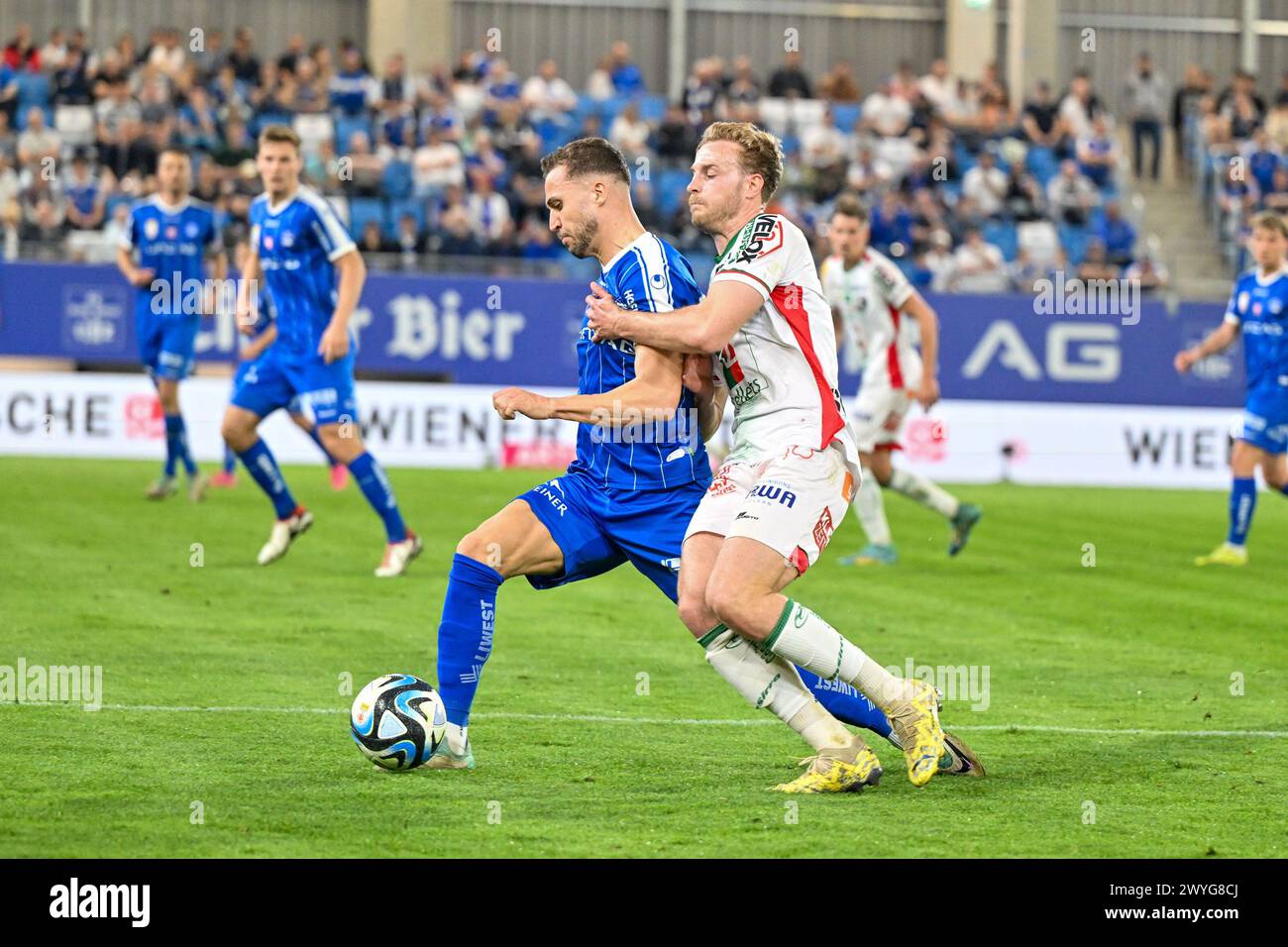06.04.2024, Hofmann Personal Stadion Linz, AUT, Admiral Bundesliga, FC ...