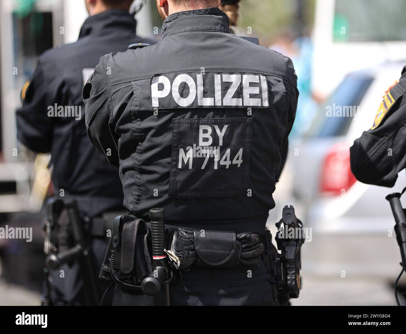 München, Deutschland 06. April 2024: Fussball, Herren, 3.Liga, Saison ...