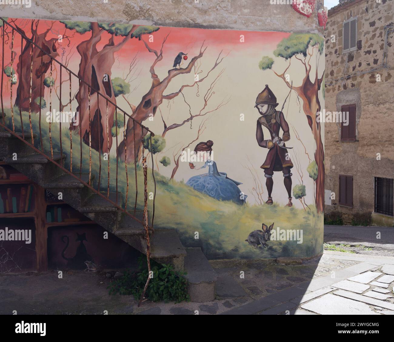 Sant Angelo di Roccalvecce aka The Town of Fairy Tales due to its Fairy ...