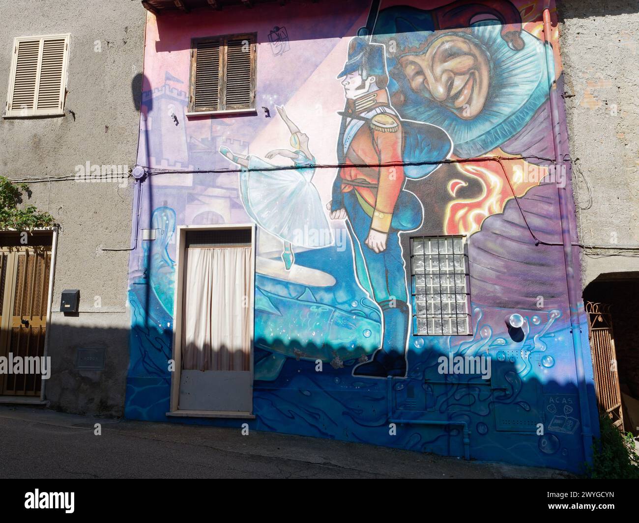 Sant Angelo di Roccalvecce aka The Town of Fairy Tales due to its Fairy ...