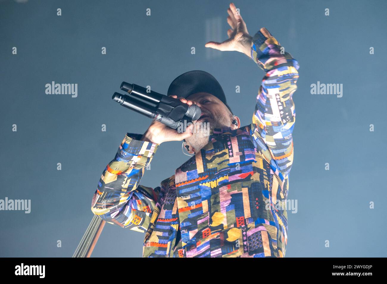 Samuel, pseudonym of Samuel Umberto Romano, lead vocal of Subsonica ...