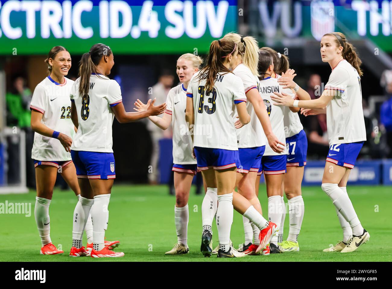 Atlanta, United States. 06th Apr, 2024. Atlanta, USA, April 6th 2024 ...