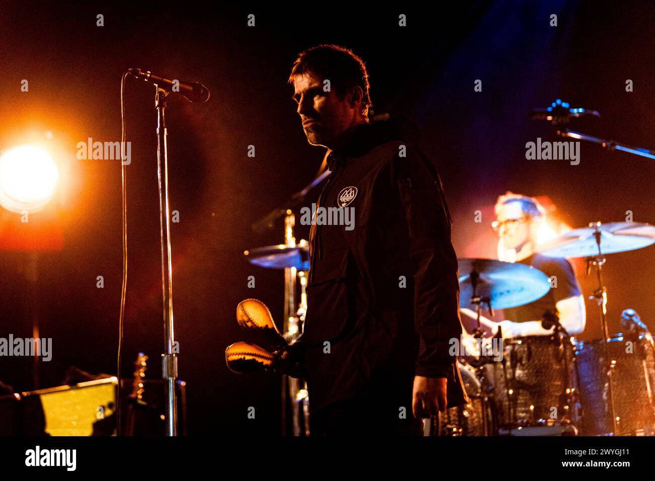 Liam Gallagher and John Squire performs live in concert at Fabrique in ...