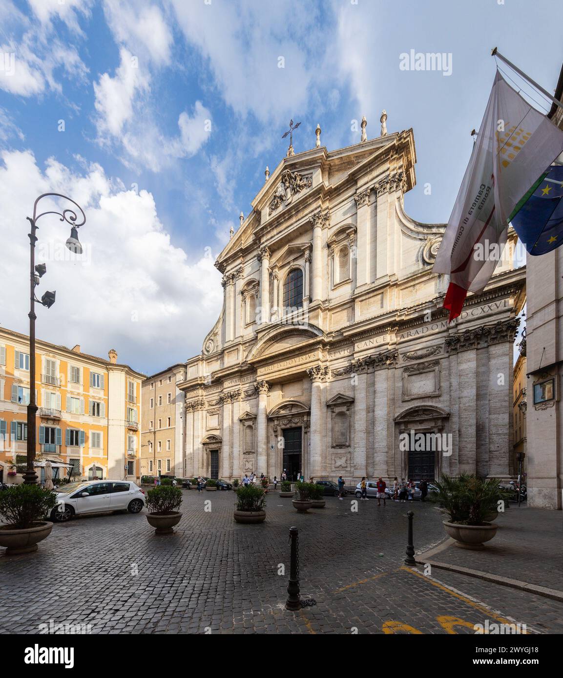 ROME, ITALY - MAY 24, 2022: Church of the Gesu - Chiesa del Gesu in ...