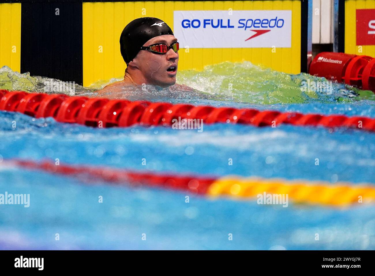 Ben Proud after winning the Men's 50m Freestyle Final on day five of ...