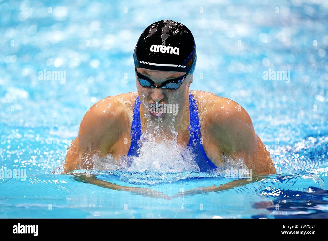 Abbie Wood in action during the Women's 200m IM Final on day five of ...