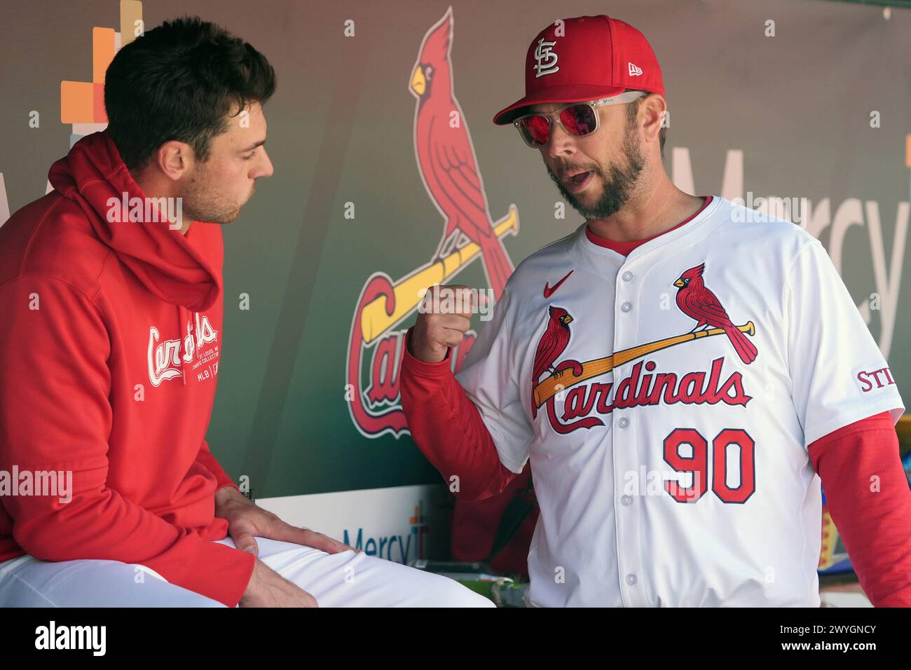 St. Louis, United States. 06th Apr, 2024. St. Louis Cardinals starting ...