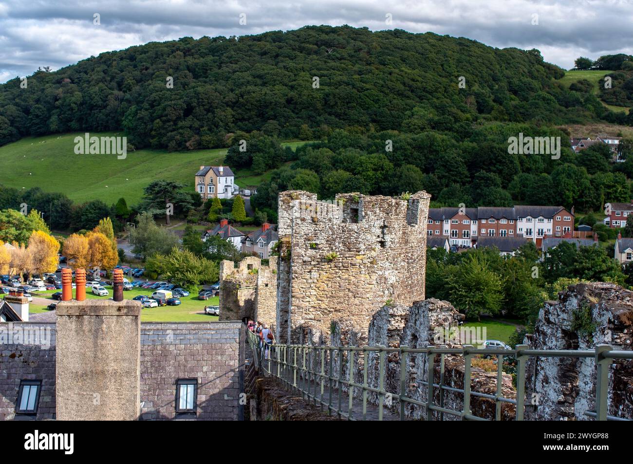 Conwy Castle Walls in Wales, Untied Kingdom Stock Photo - Alamy Conwy Castle Walls in Wales, Untied Kingdom Stock Photo - Alamy