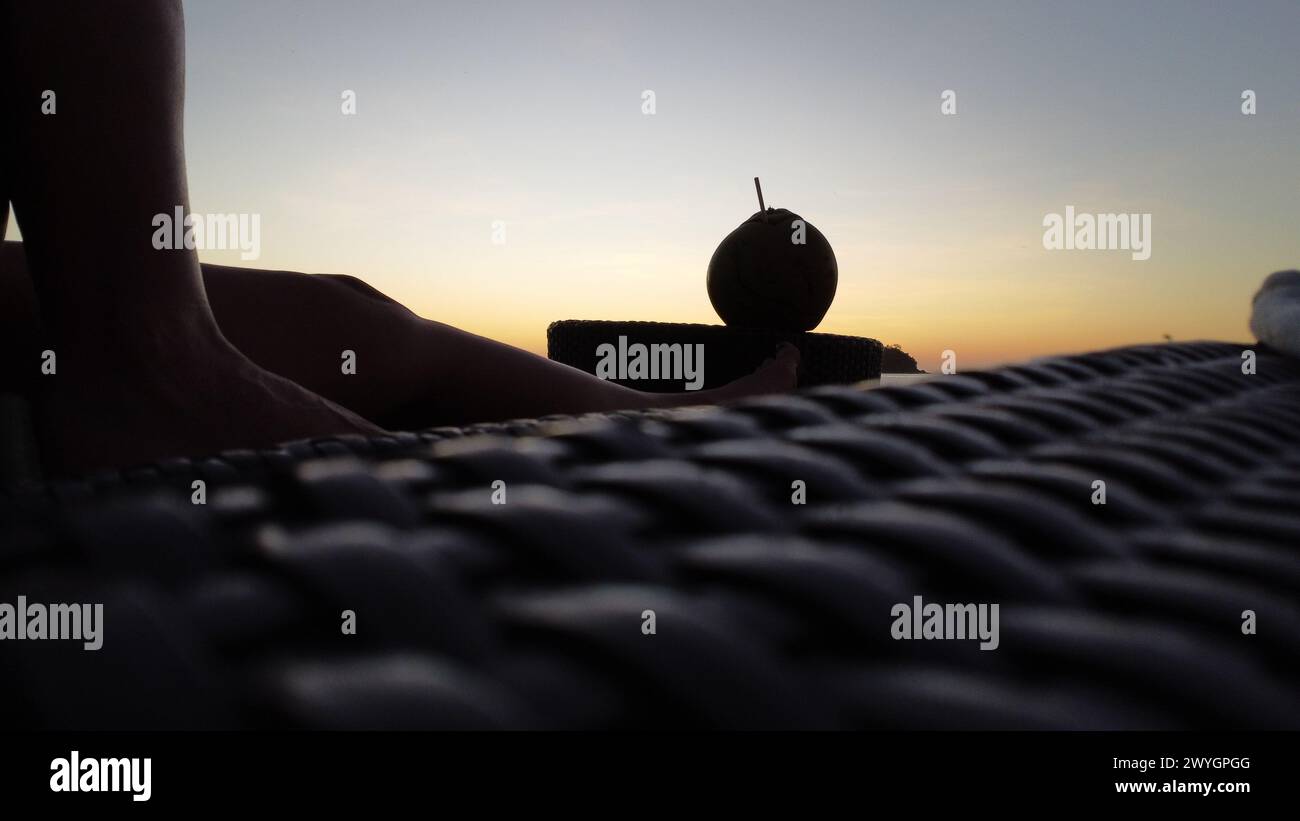 Abstract sunset pattern Stock Photo - Alamy