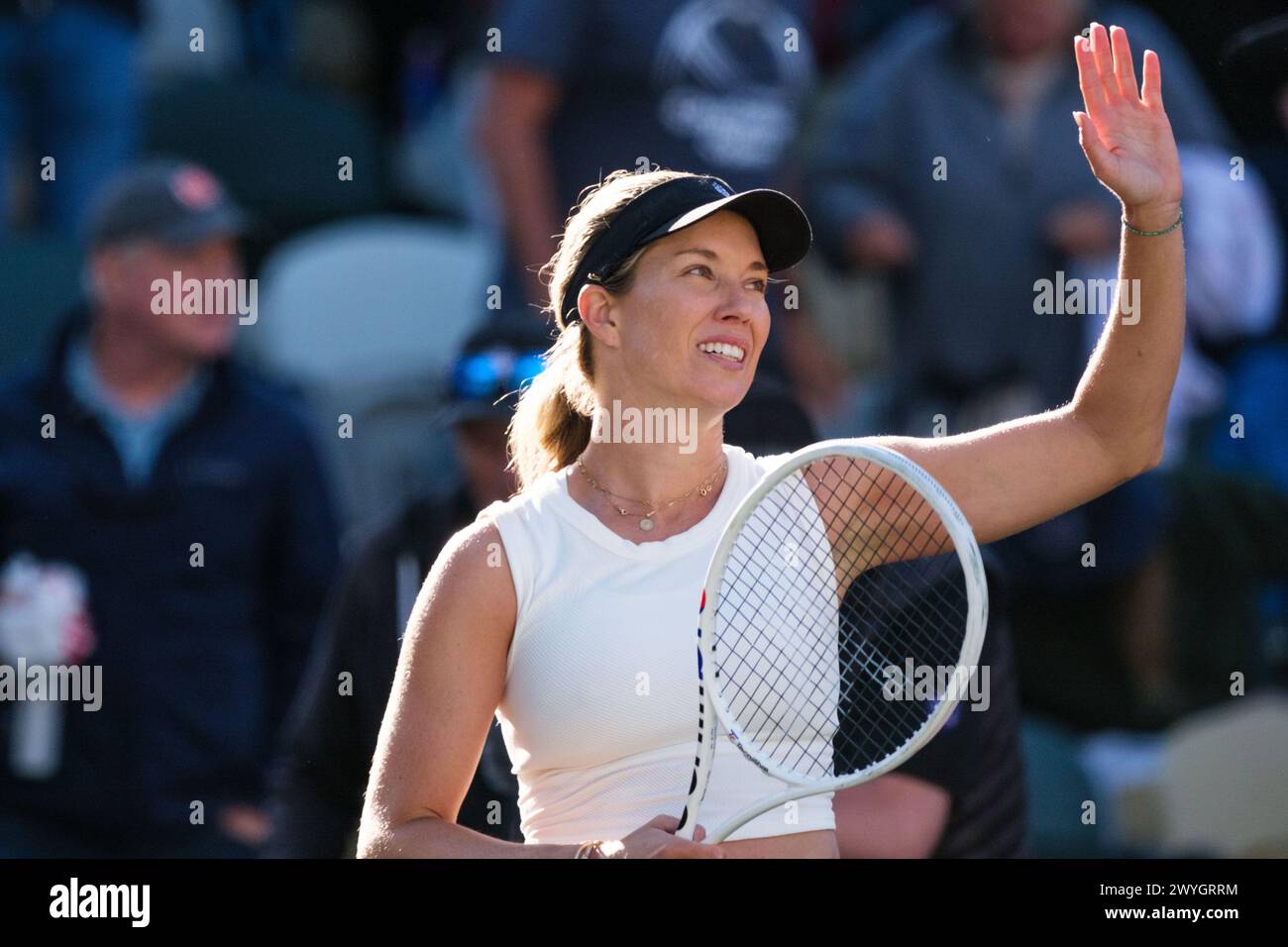 Danielle collins charleston 2024 hi-res stock photography and images ...