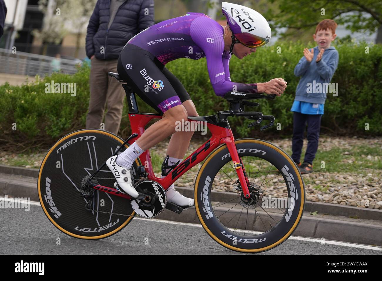 Jetse, BOL BURGOS-BH during the Itzulia Basque Country 2024, cycling ...