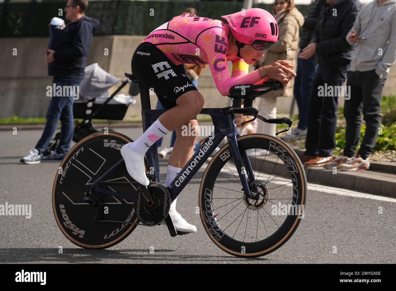 BELOKI Markel EF Education – EasyPost during the Itzulia Basque Country 2024, cycling event ...