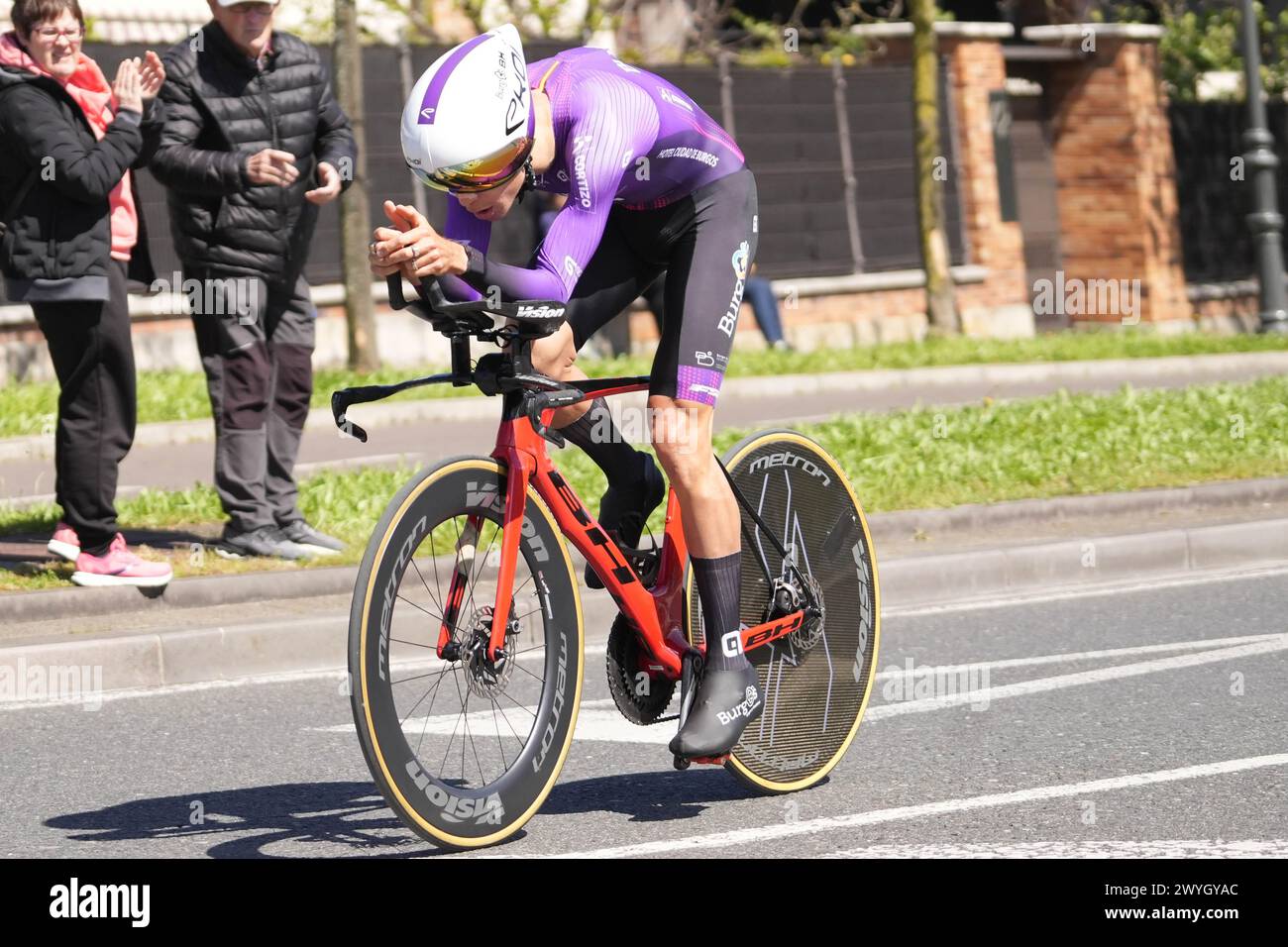 Antonio Eric, FAGUNDEZ LIMA BURGOS-BH during the Itzulia Basque Country 2024, cycling event ...