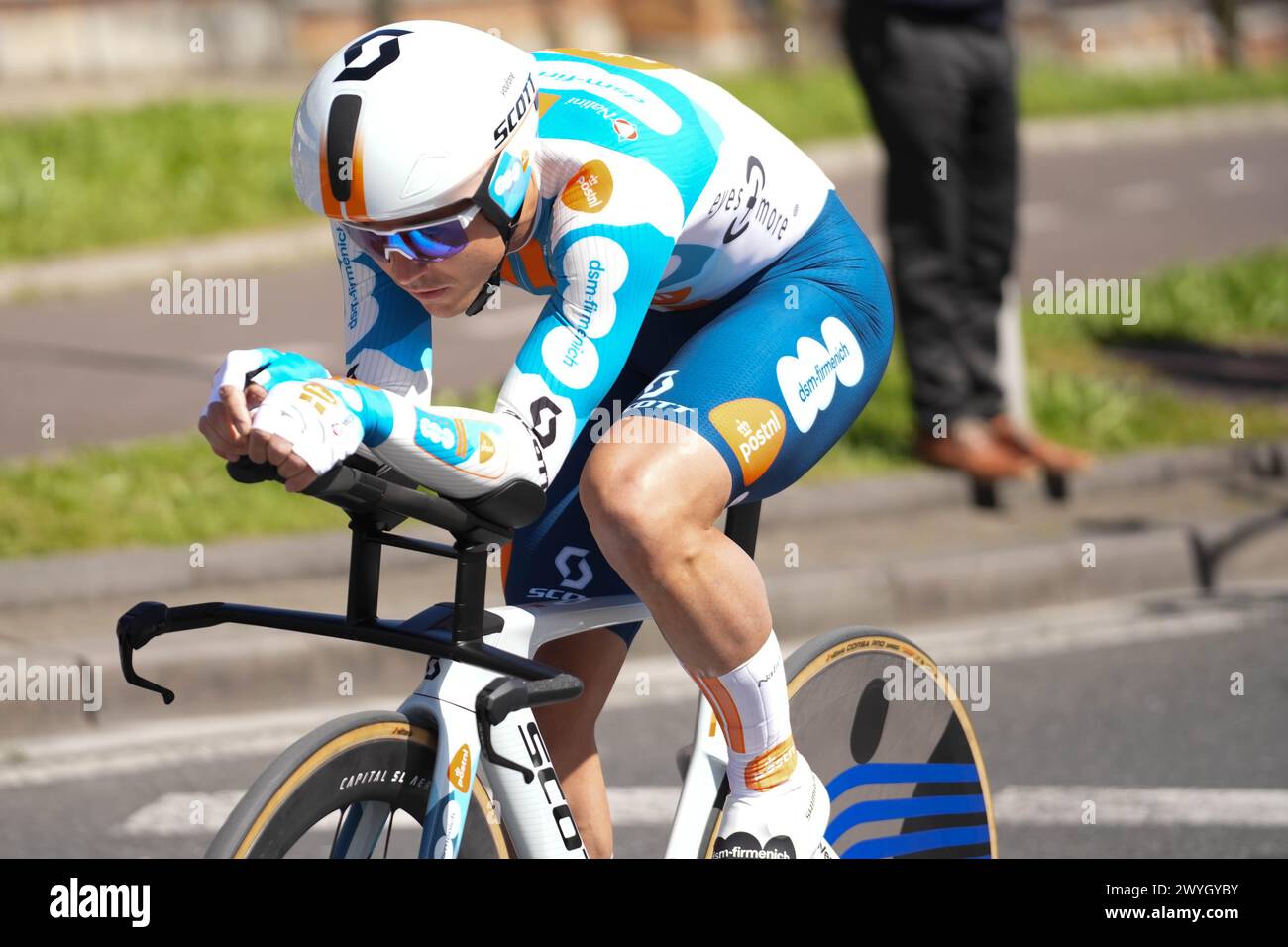Emils, LIEPINS TEAM DSM-FIRMENICH POSTNL during the Itzulia Basque ...