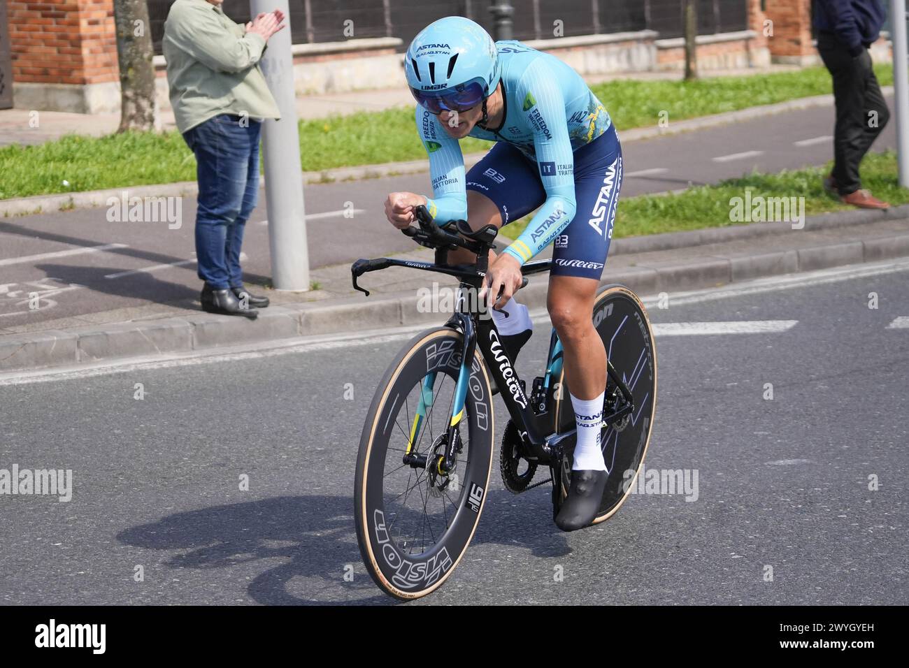 Samuele, BATTISTELLA ASTANA QAZAQSTAN TEAM during the Itzulia Basque ...