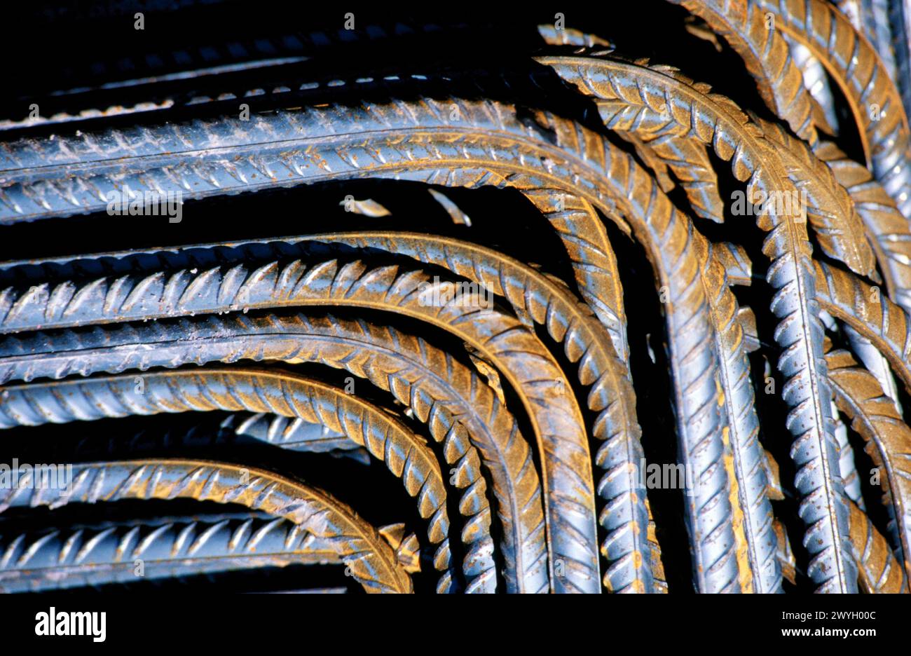 Corrugated rod hi-res stock photography and images - Alamy