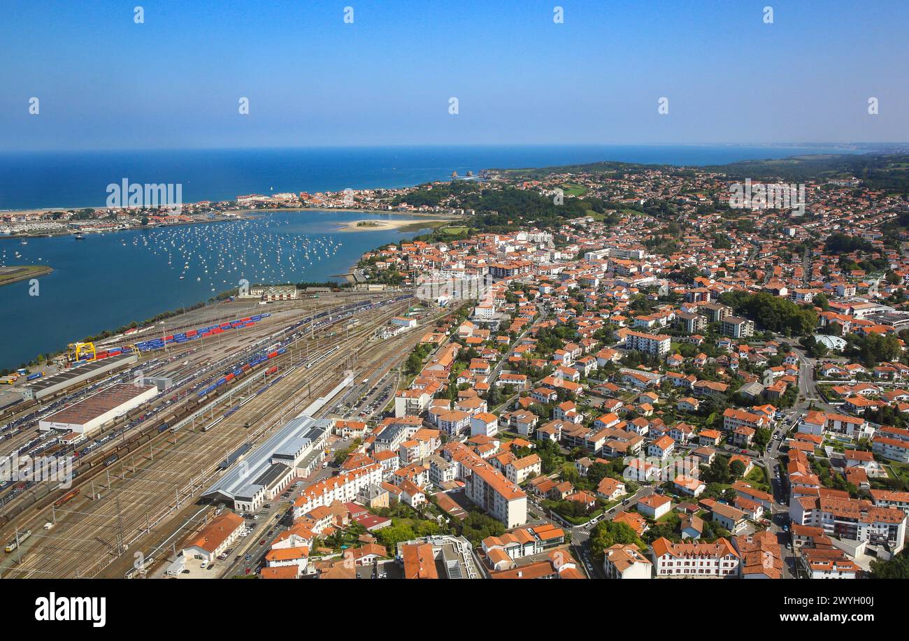Irun aerial hi-res stock photography and images - Alamy