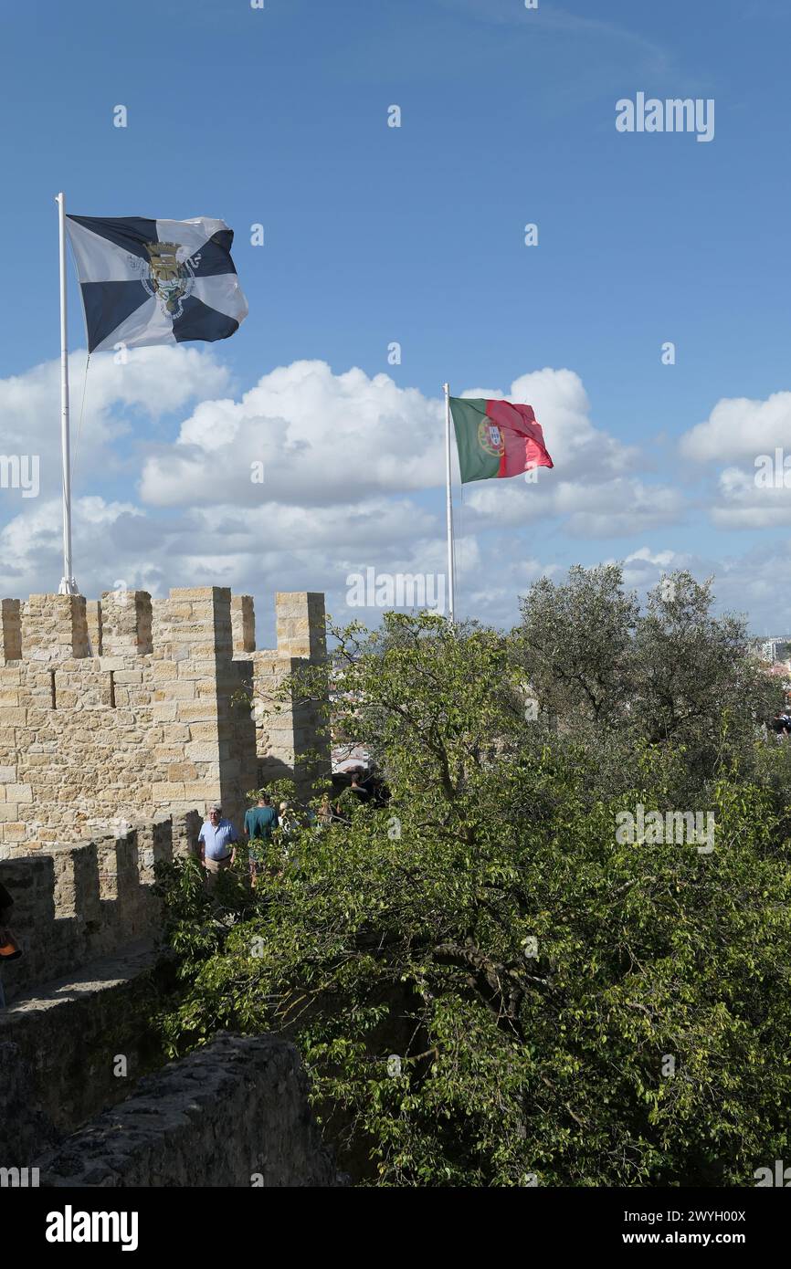 Castelo de São Jorge, also known as Saint George's Castle, is a ...