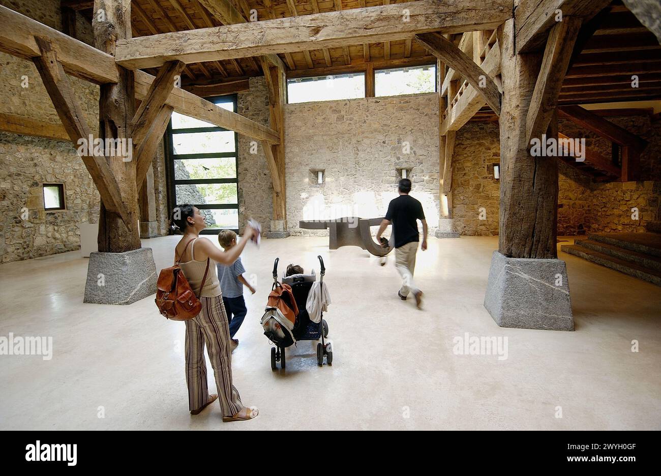 Chillida Leku Museum. Caserío Zabalaga. Hernani. Guipuzcoa. Euskadi ...