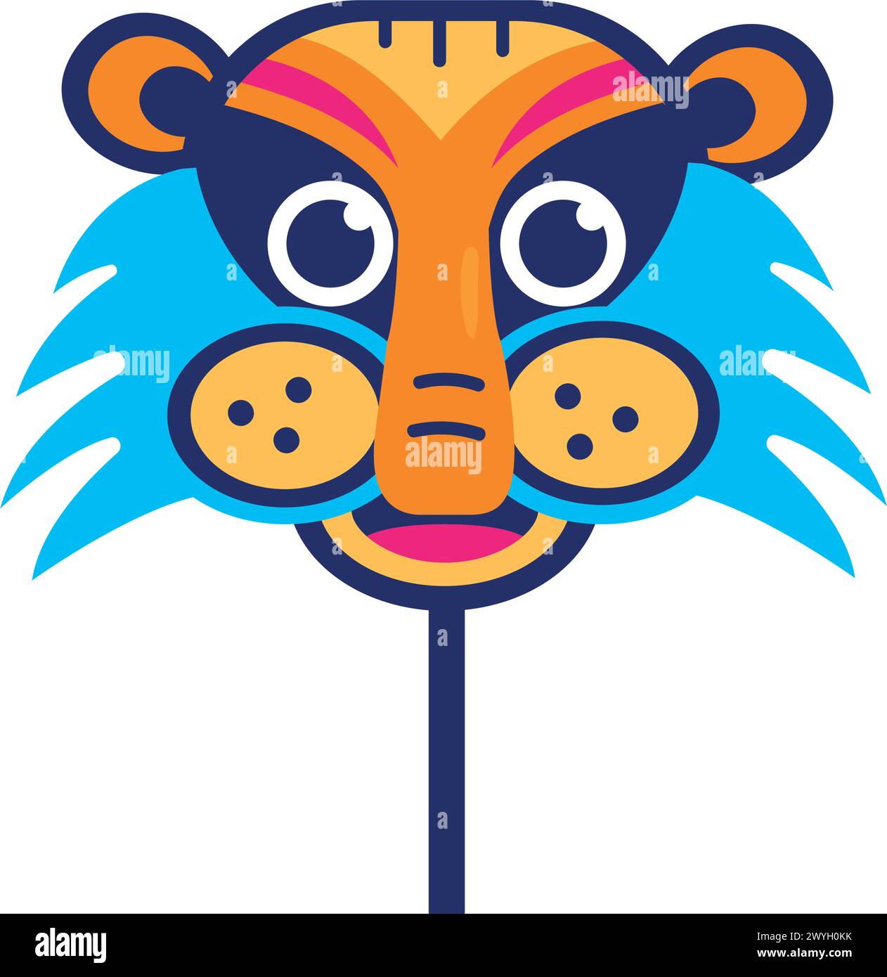 pohela boishakh mask Stock Vector Image & Art - Alamy