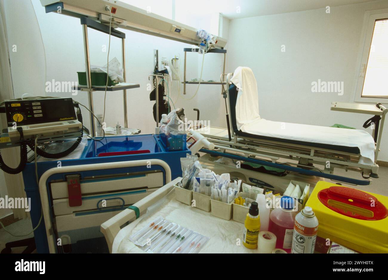 Hospital emergency room Stock Photo - Alamy