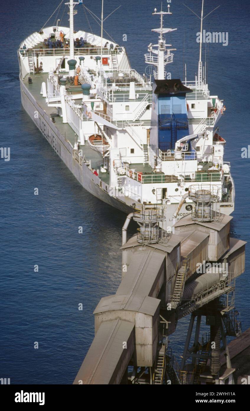 El Musel, port of Gijón. Asturias. Spain Stock Photo - Alamy