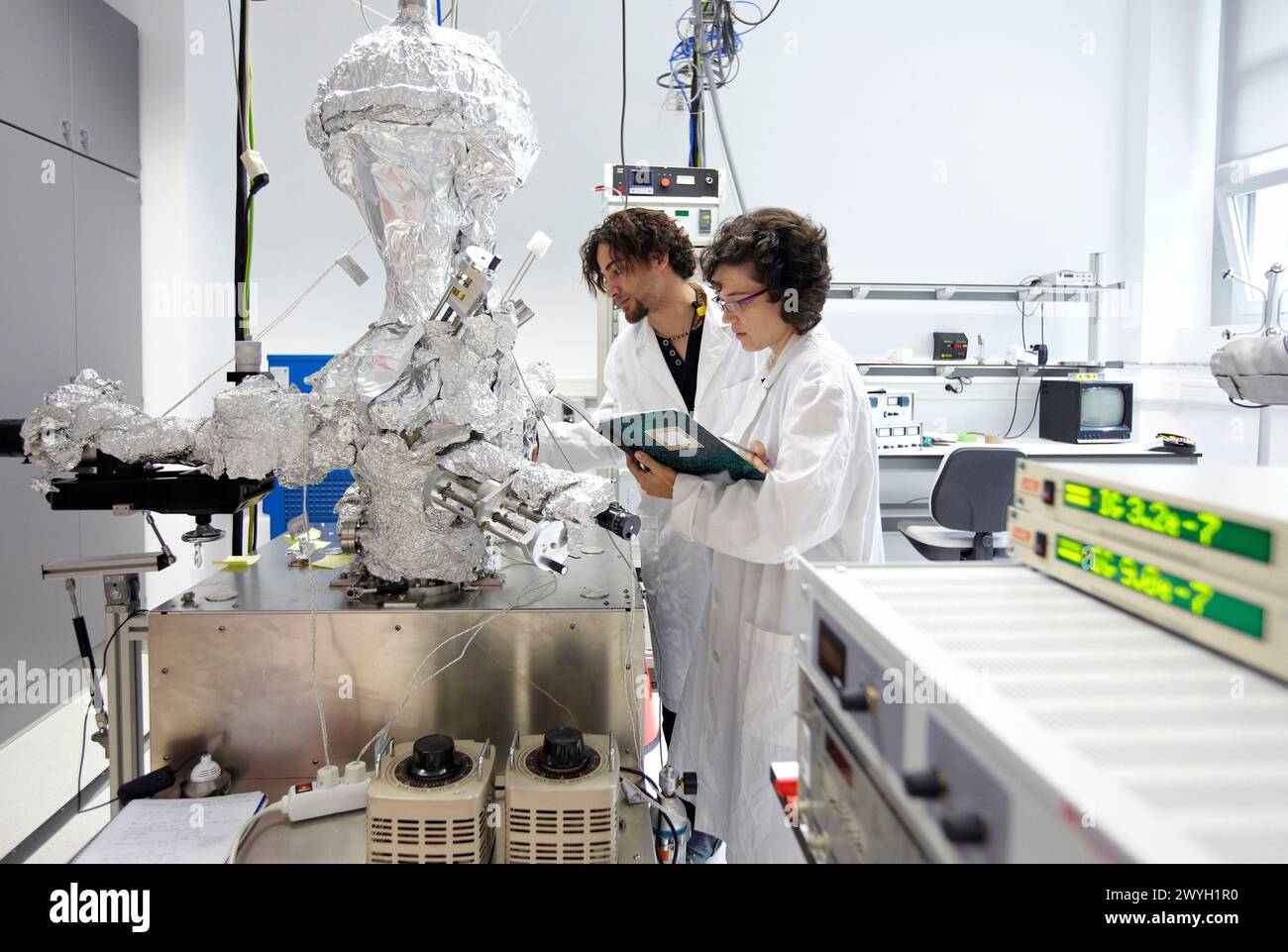 X-ray spectrometer, ultra-high vacuum (UHV), Nanophysics laboratory, Materials Physics Center is ...