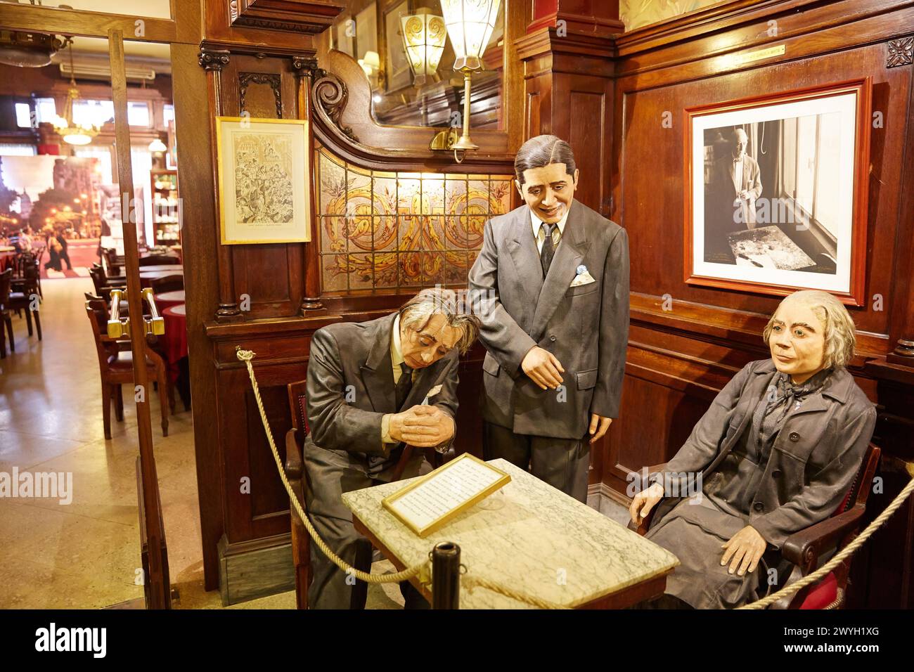 Cafe Tortoni. Avenida de Mayo. Buenos Aires. Argentina Stock Photo - Alamy