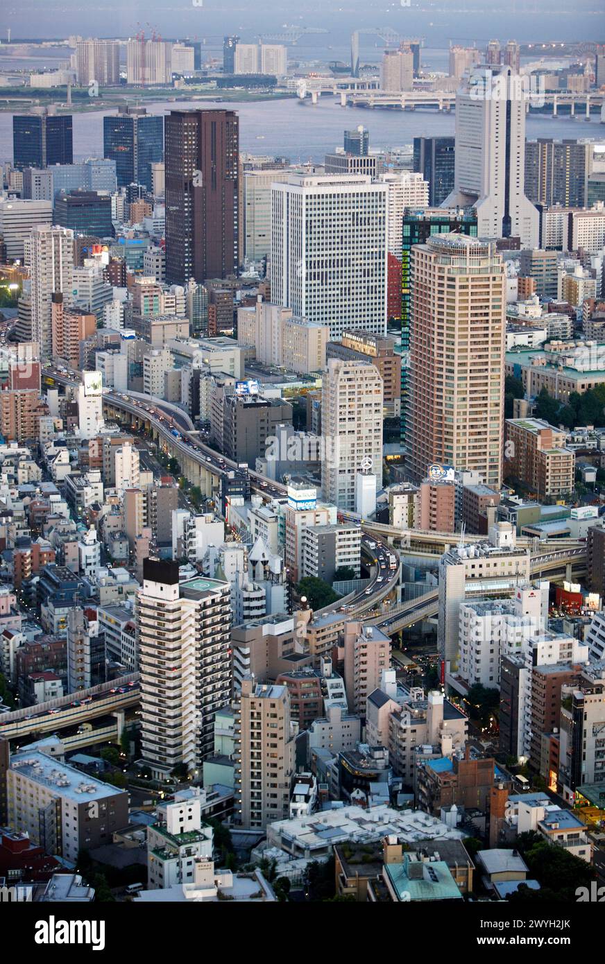 Tokyo City View, Roppongi Hills Mori Tower, Tokyo, Japan Stock Photo ...