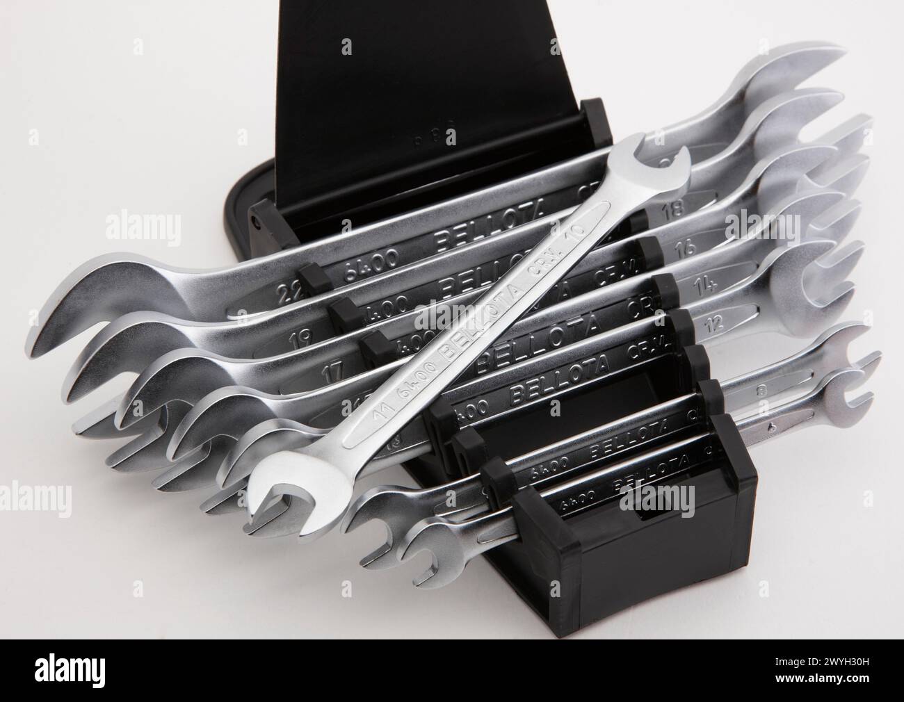 Set of open-ended spanners Stock Photo - Alamy