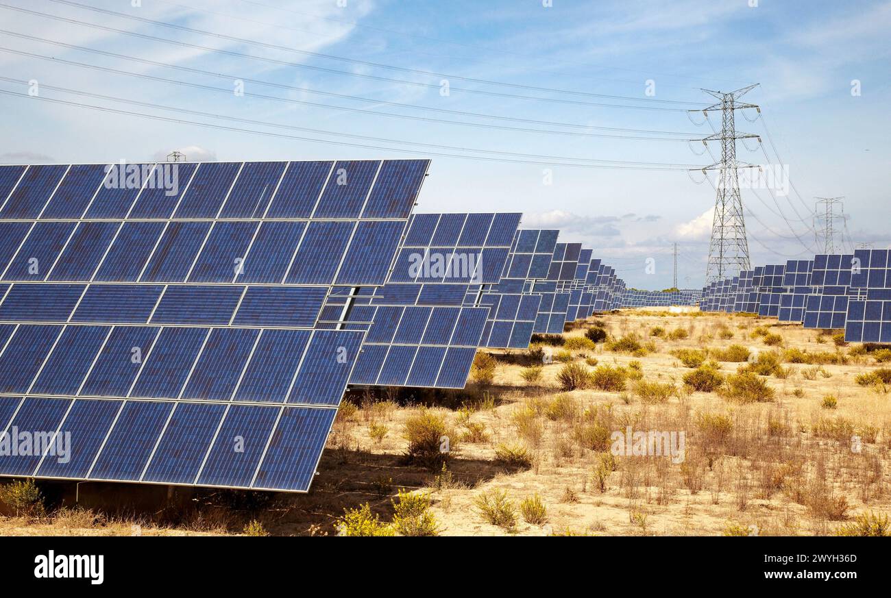 Electrical towers spain hi-res stock photography and images - Alamy