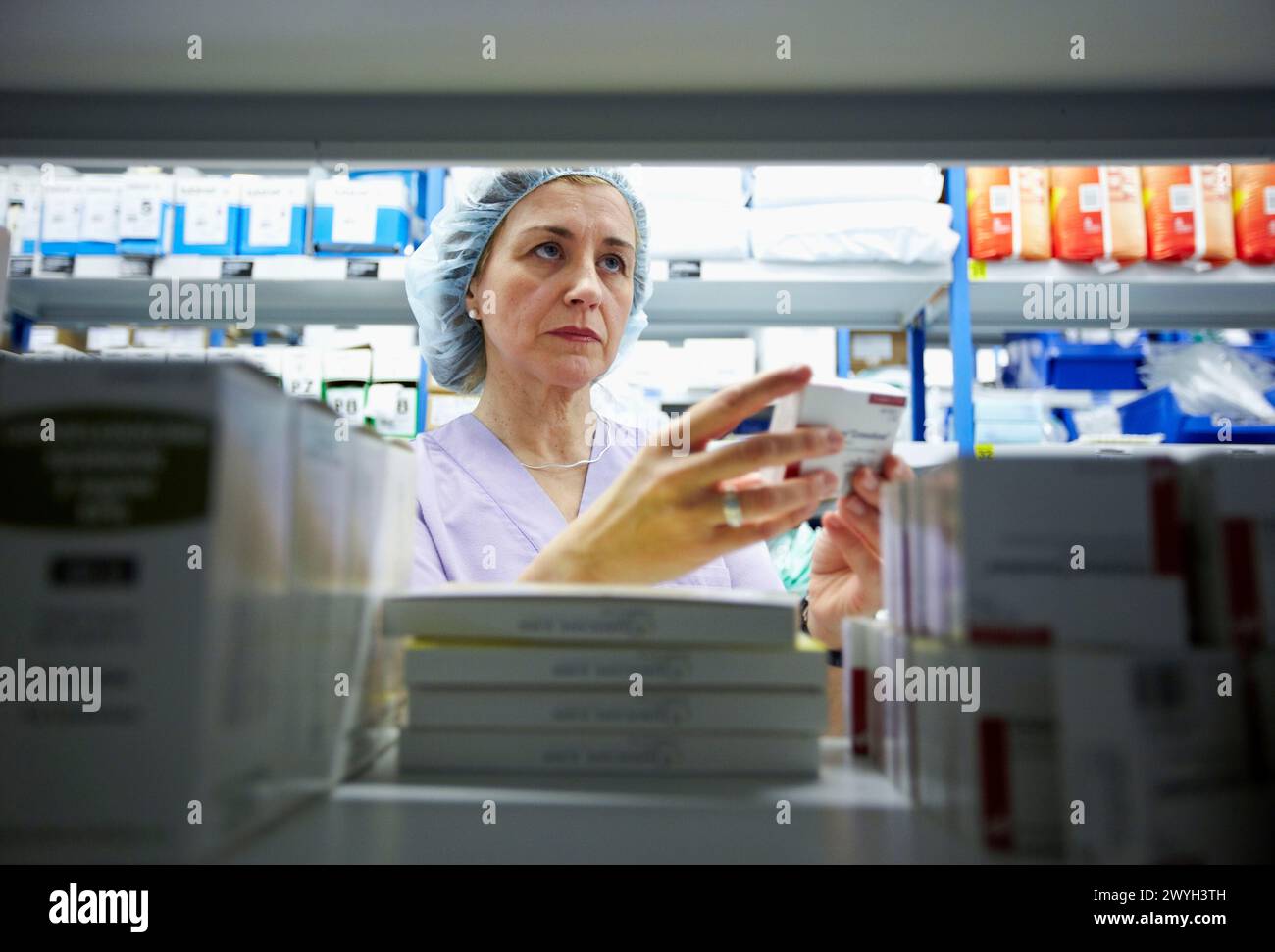 Fungible medical material and medicines storage, surgical block ...