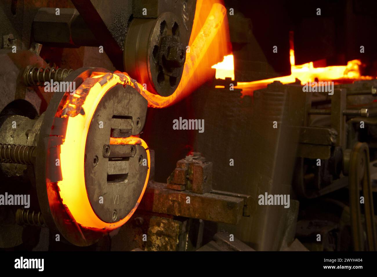 Wrought iron manufacturing process hi-res stock photography and images ...