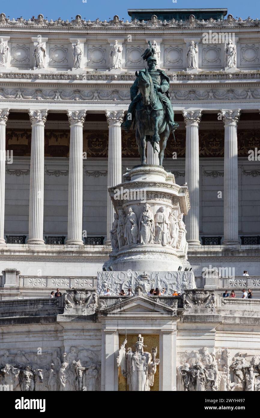 ROME, ITALY - MAY 24, 2022: National Monument to Victor Emmanuel II ...