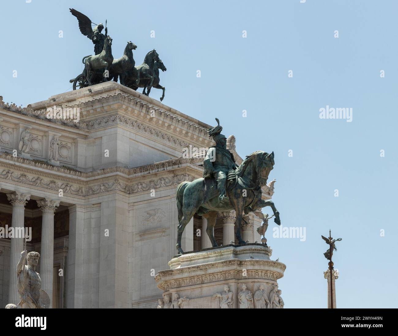 ROME, ITALY - MAY 24, 2022: National Monument to Victor Emmanuel II ...