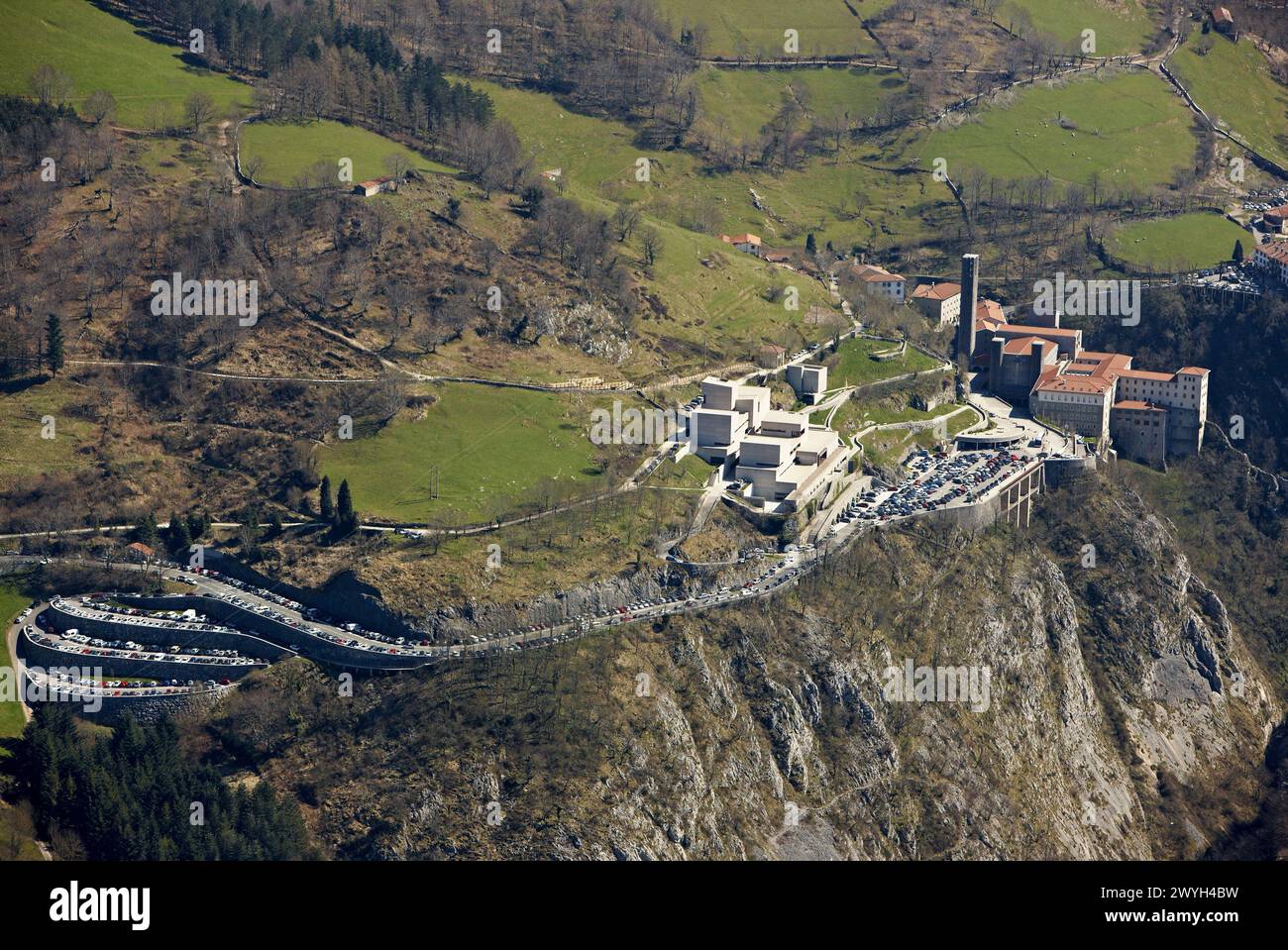 Arantzazu, Parque Natural de Aizkorri, Gipuzkoa, Basque Country, Spain ...
