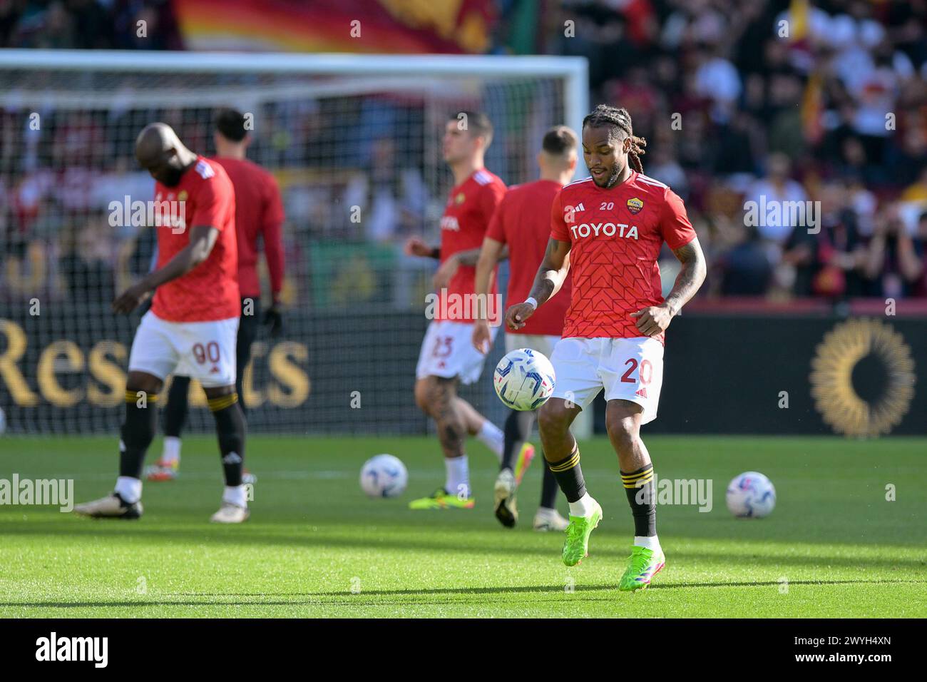6th April 2024, Stadio Olimpico, Roma, Italy; Serie A Football; Roma ...