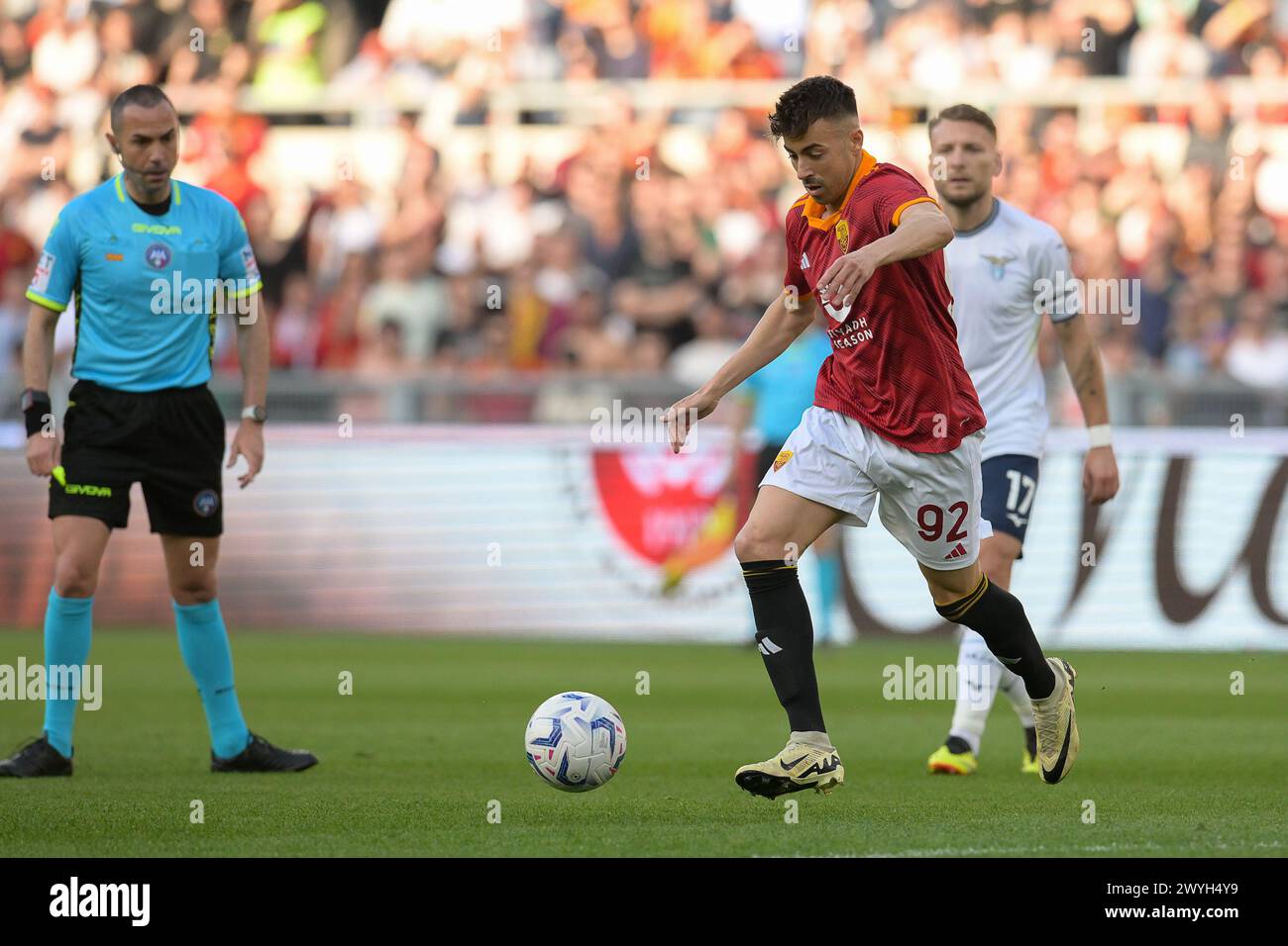 6th April 2024, Stadio Olimpico, Roma, Italy; Serie A Football; Roma ...