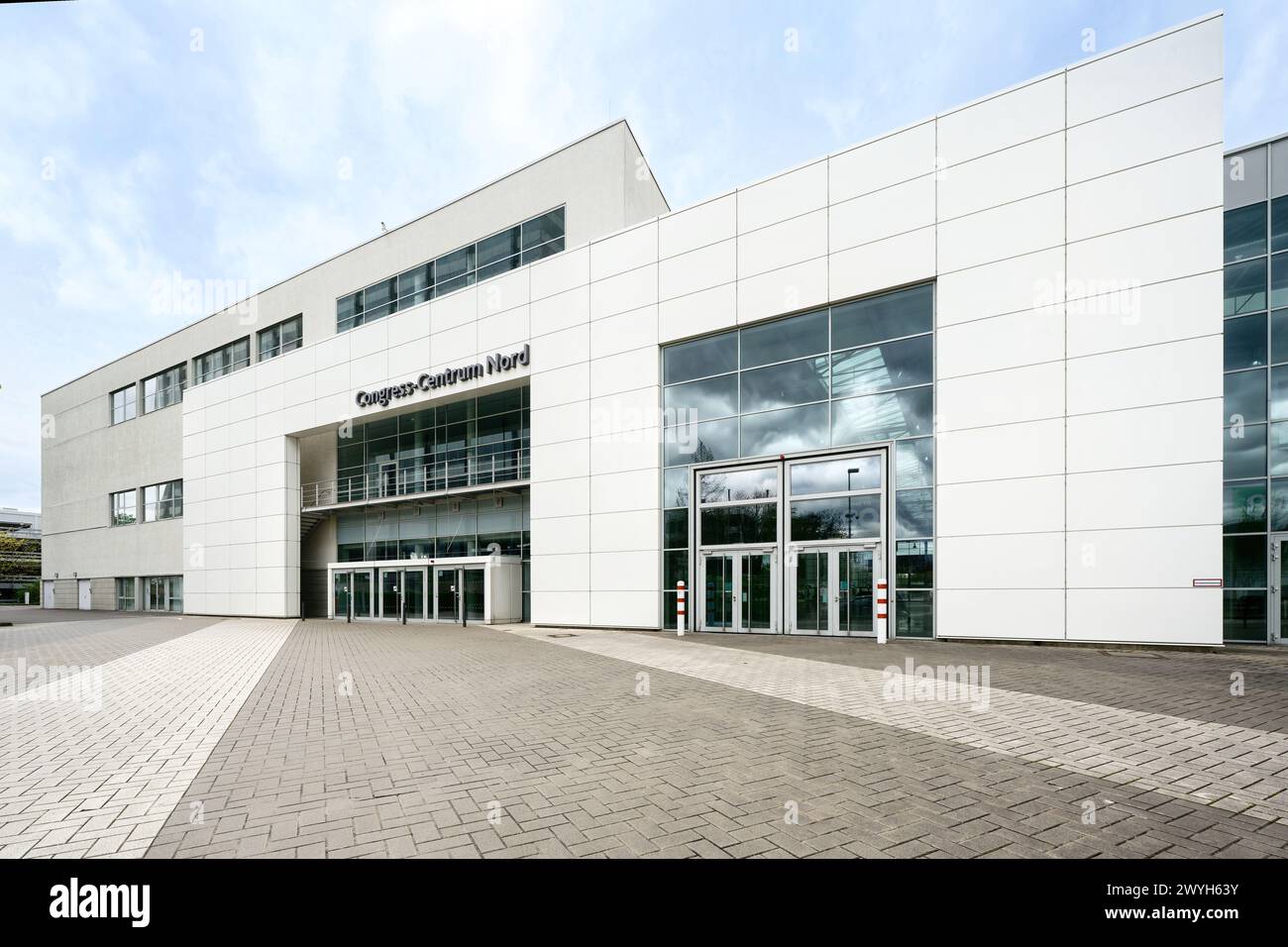 Cologne, Germany April 05 2024: The Congress Centrum Koelnmesse ...