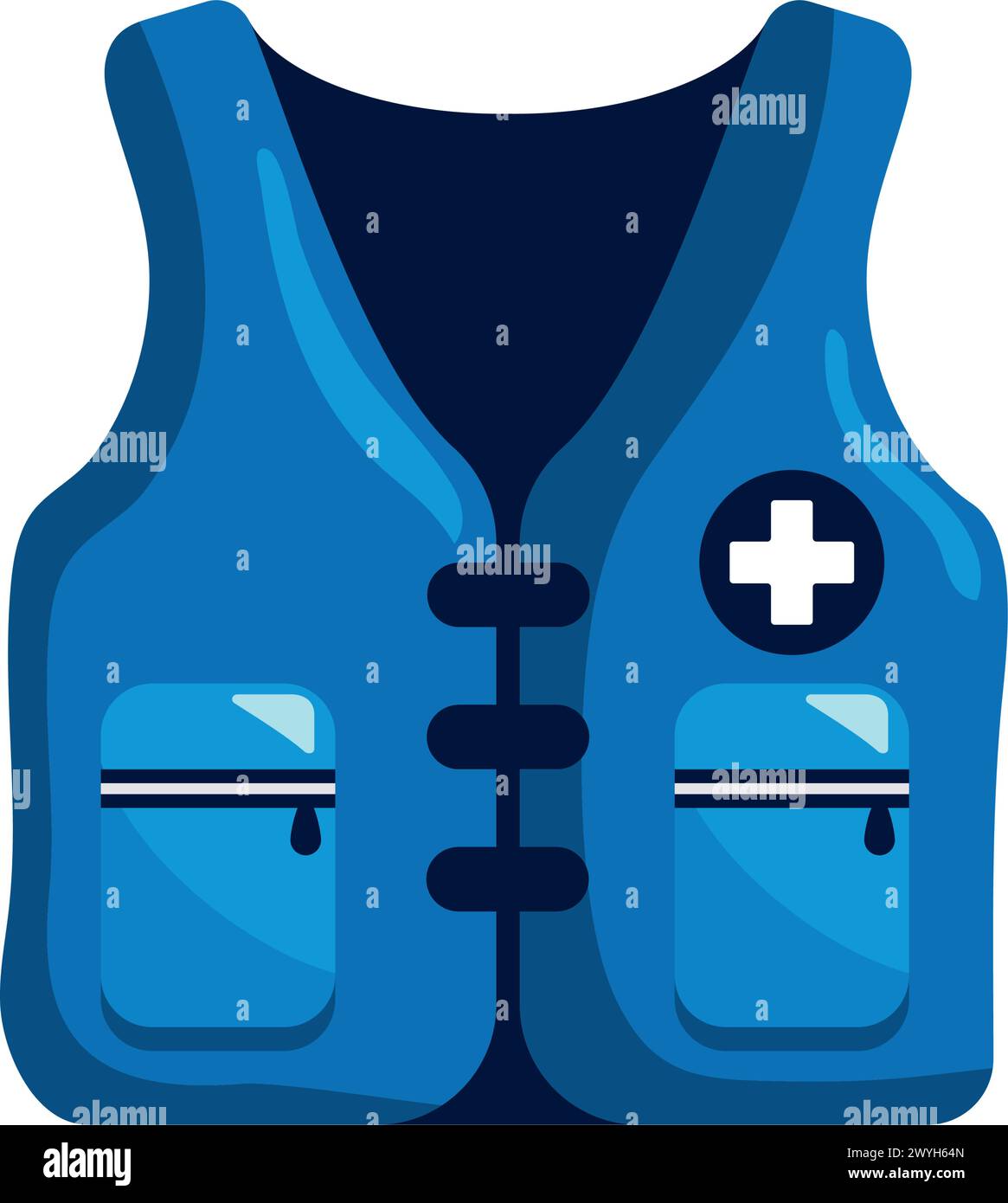 red cross day uniform vest Stock Vector Image & Art - Alamy