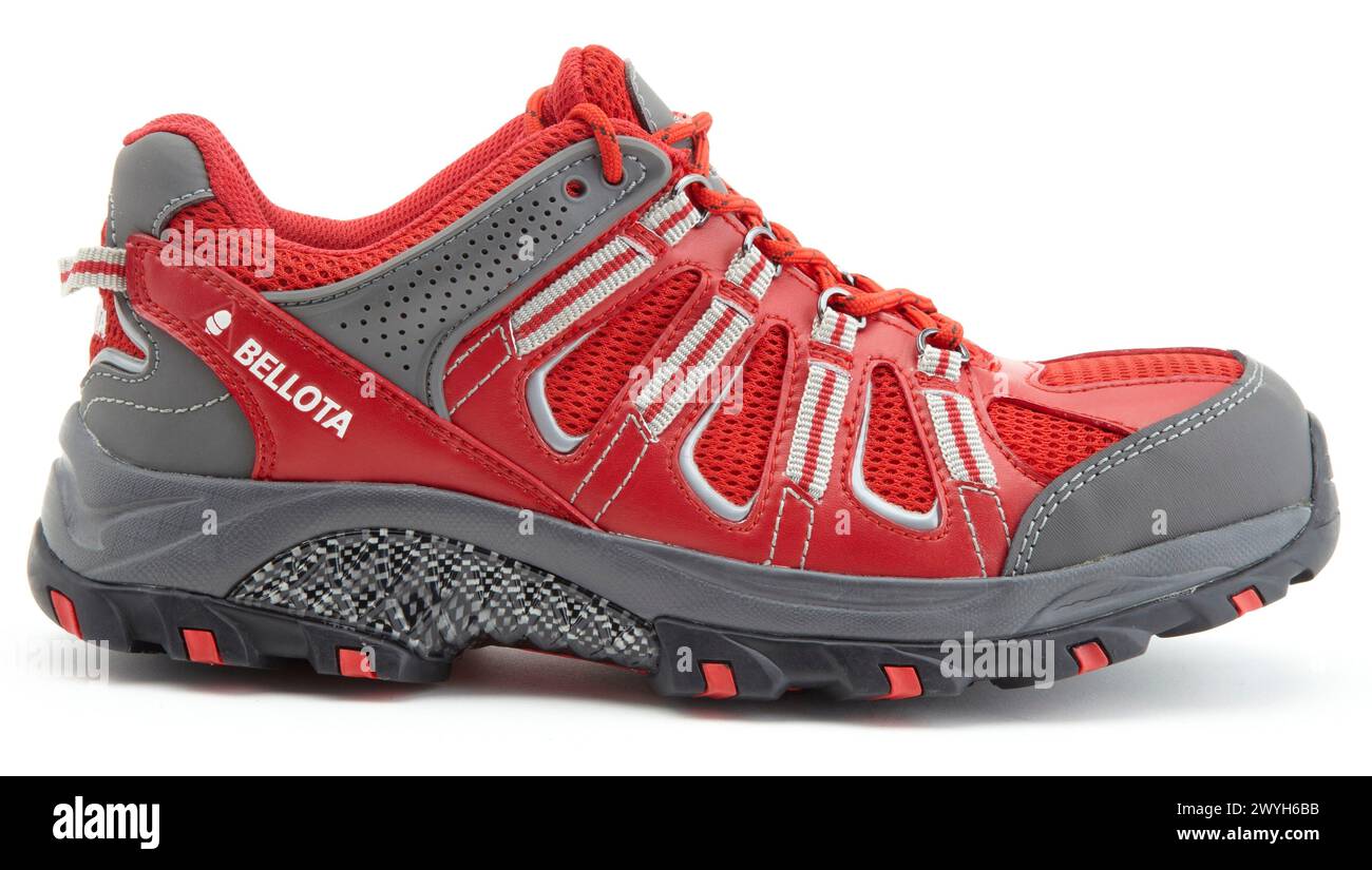 Protective boot, Safety shoes, Footwear for professional use Stock ...